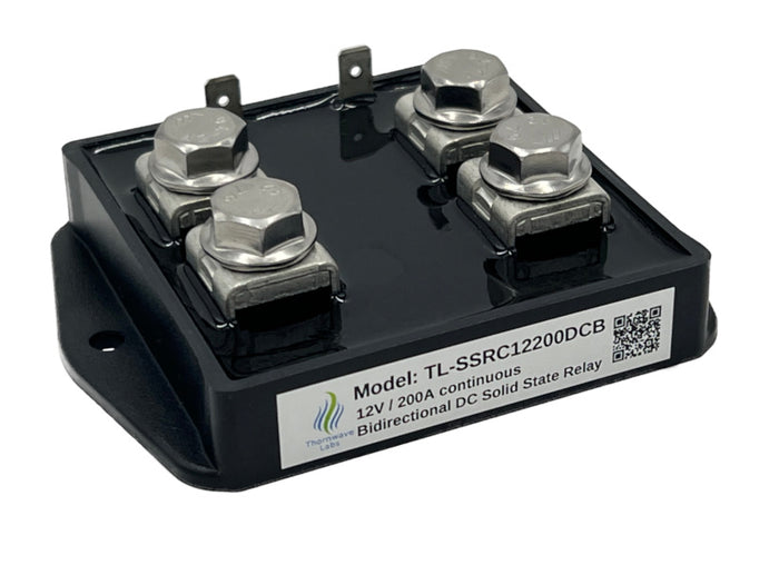 TL-SSRC – 12V / 200A DC Bidirectional Solid State Relay (SSR) - COMING