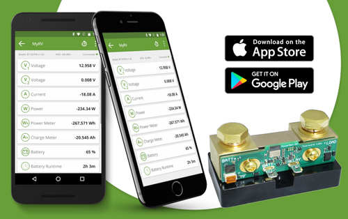 PowerMon-5S - 500A Bluetooth LE Advanced Battery Monitor / DC Power Me